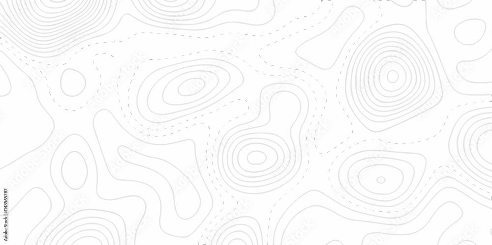 World Map Vintage Old-Style. Topographic contour map lines. Transparent ...