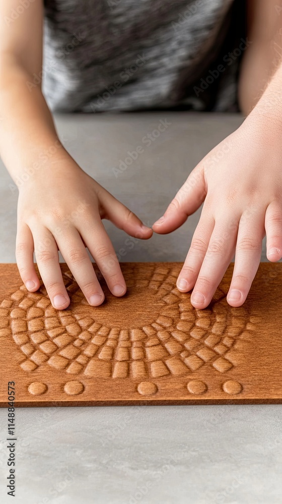 Empowering the Visually Impaired with Braille illustrated with a ...