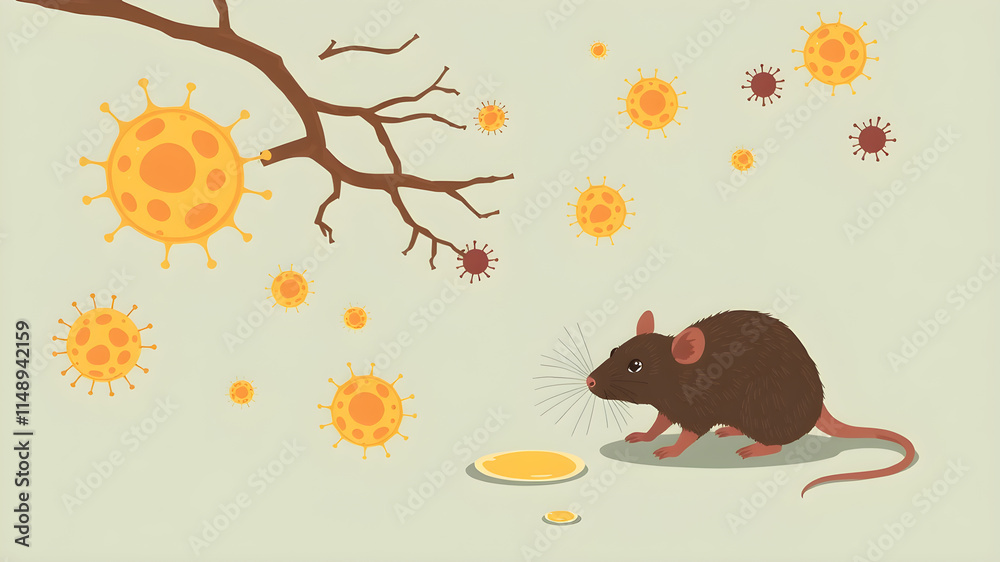 Leptospirosis. A bacterial disease spread through the urine of infected ...