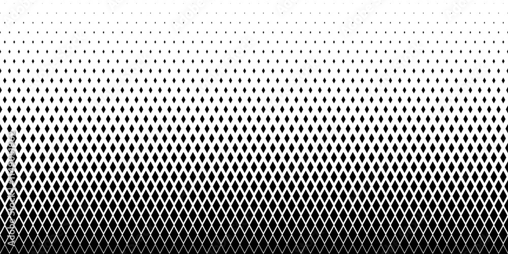 Dot pattern background. Square geometric pixel vector speed fade. Abstract particle grid ...