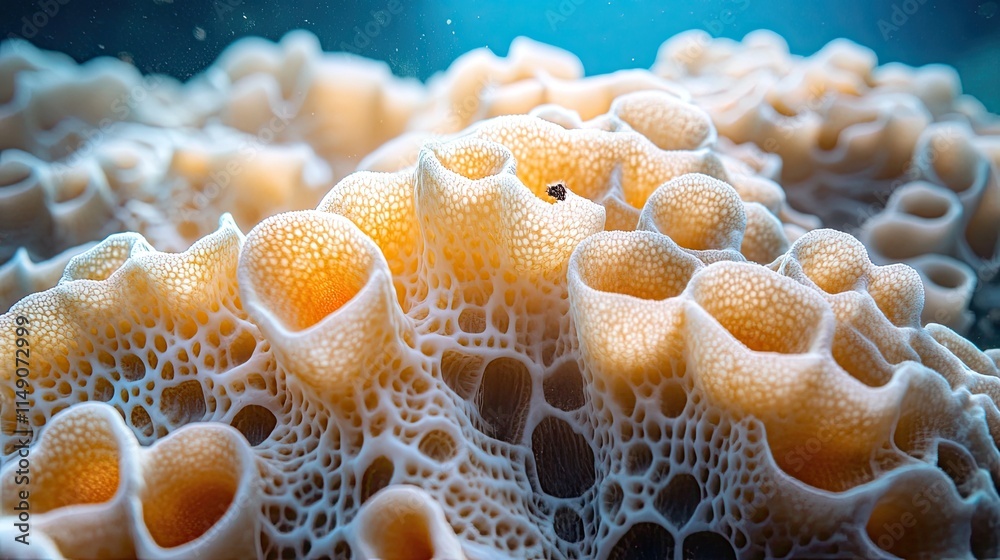 An up-close look at coral structures that highlight the complexities of ...