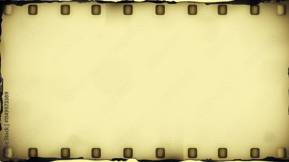 Ilustración de Stock Vintage vector art retro photo effect mockup with ...