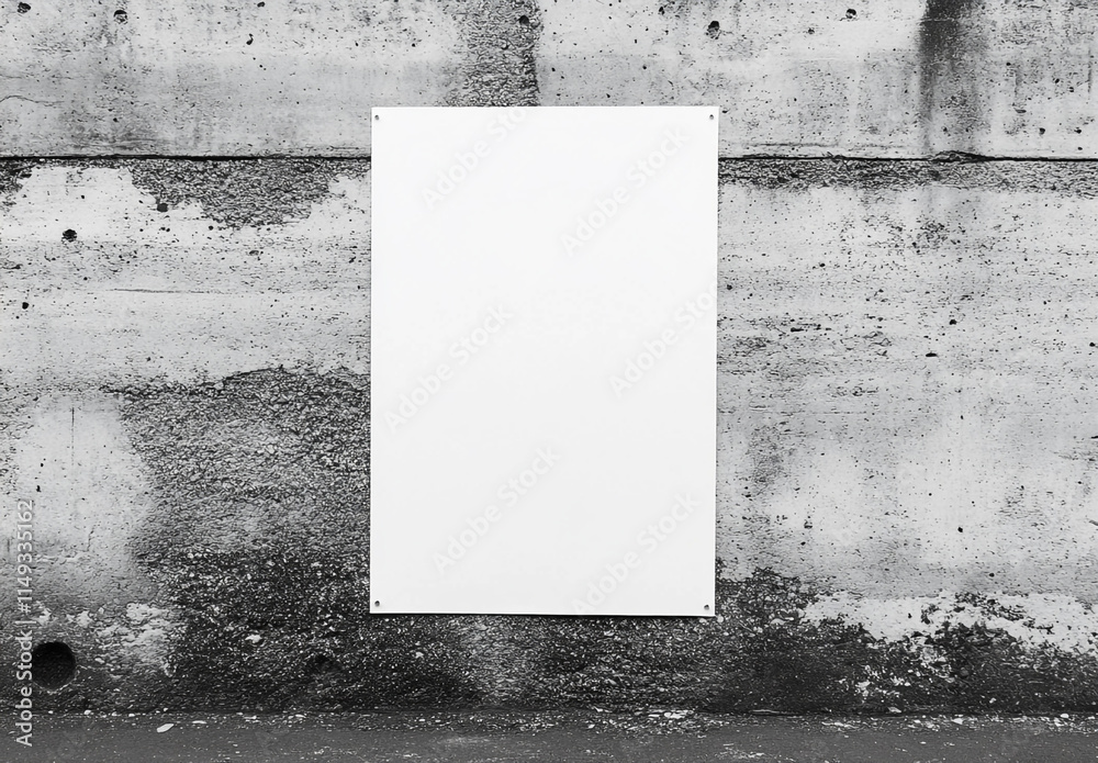 Realistic A3 Poster Mockup - High-Resolution Stock Photo | Adobe Stock