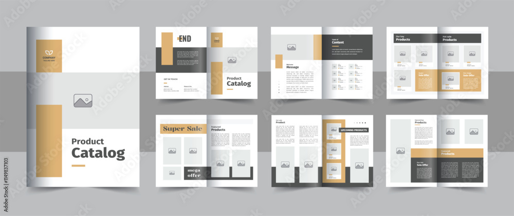 Creative product catalog brochure or Fashion and multipurpose portfolio ...