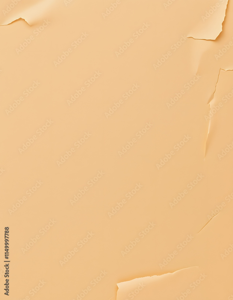 Ripped and Torn Light Beige Paper Texture Background Stock Illustration ...