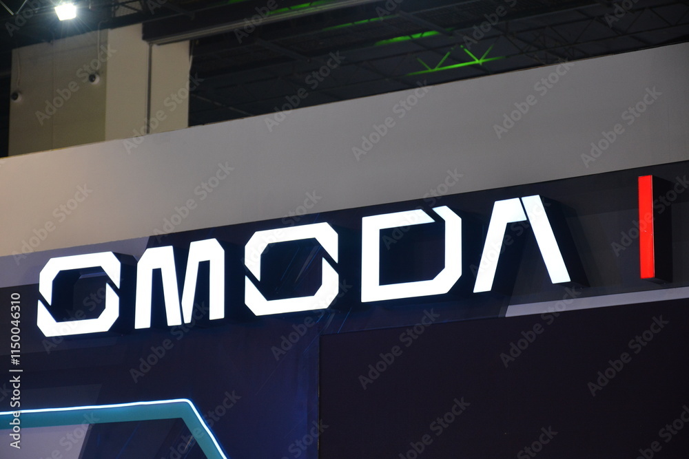 Omoda jaecoo booth sign booth at Philippine Electric Vehicle Summit in ...