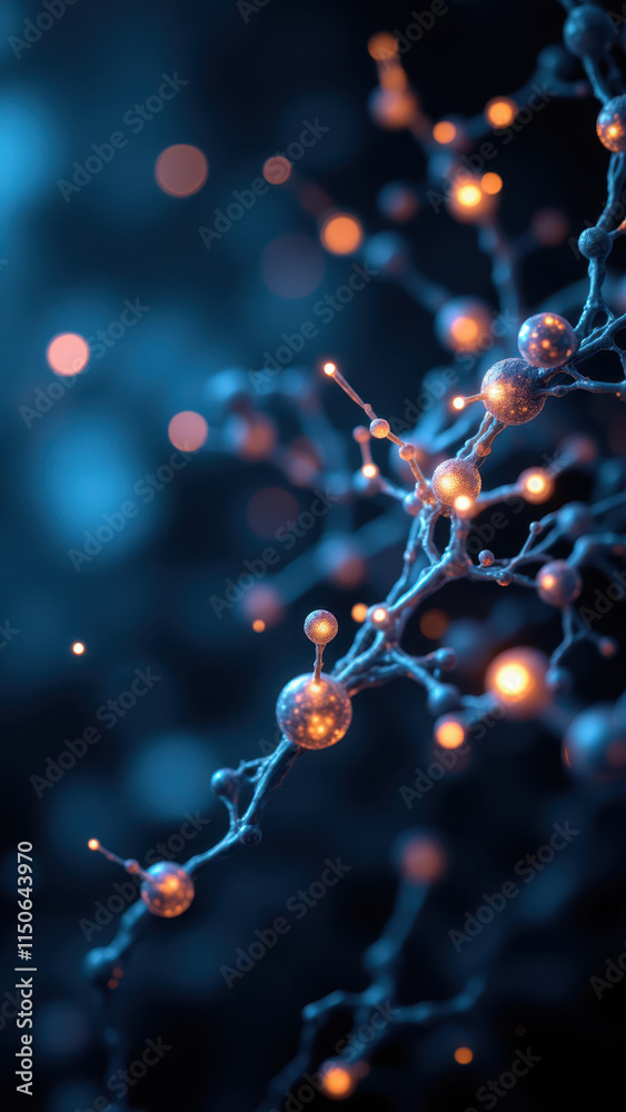 High Resolution Sem Image Showing Intricate Neural Network With Axons Resembling Tree Branches