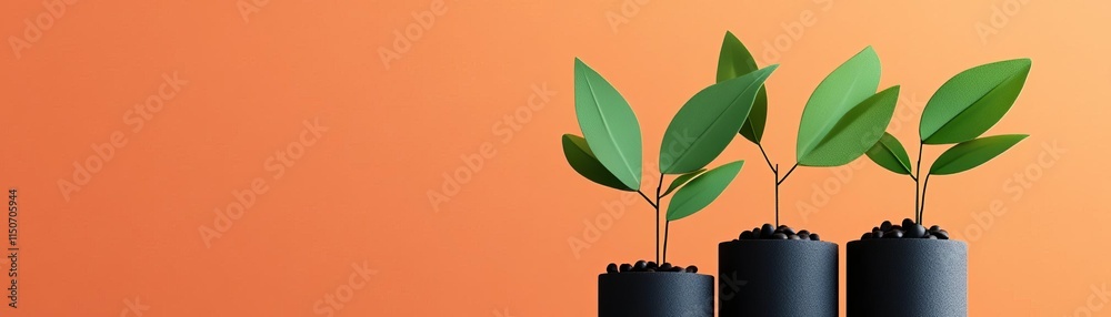 Investment portfolio growth visualized on interactive dashboards ...