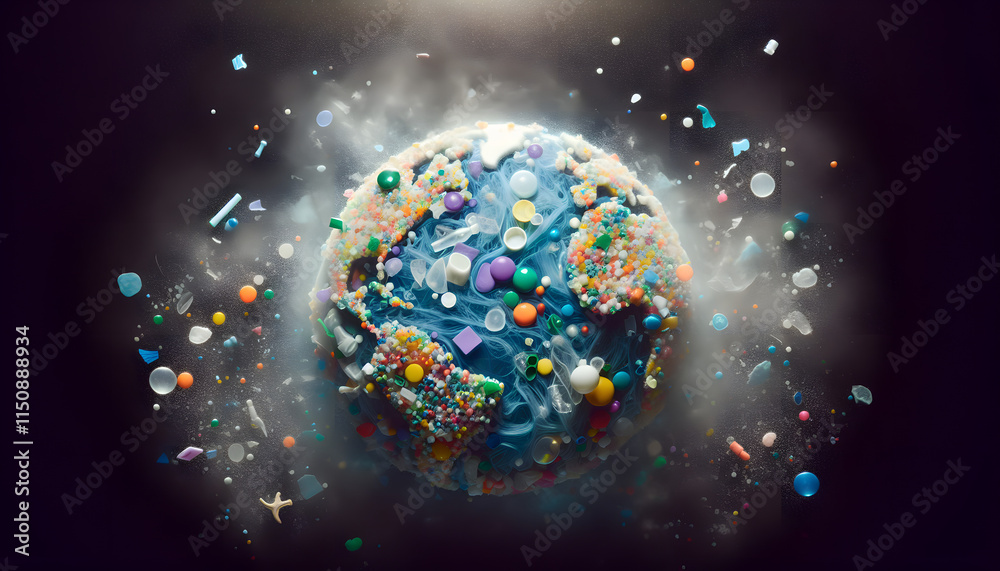 Planet Earth Enveloped in Pollution: A Powerful Metaphor for ...