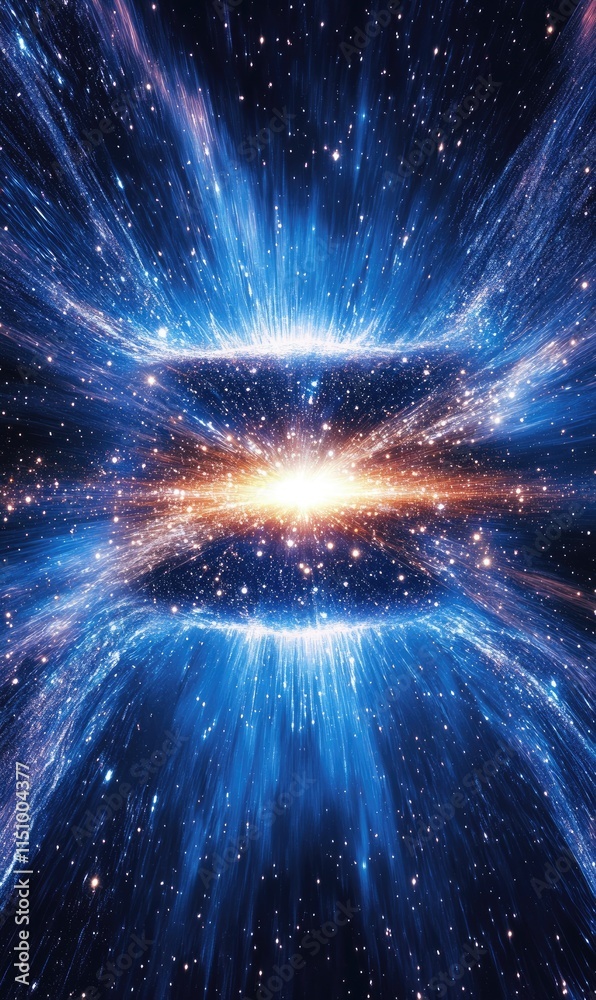 Cosmic explosion: Big Bang marks the origin of the universe, that set ...