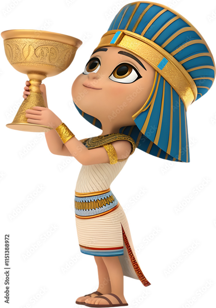 Beautiful Hathor Egyptian goddess of love clipart for mythology and art ...