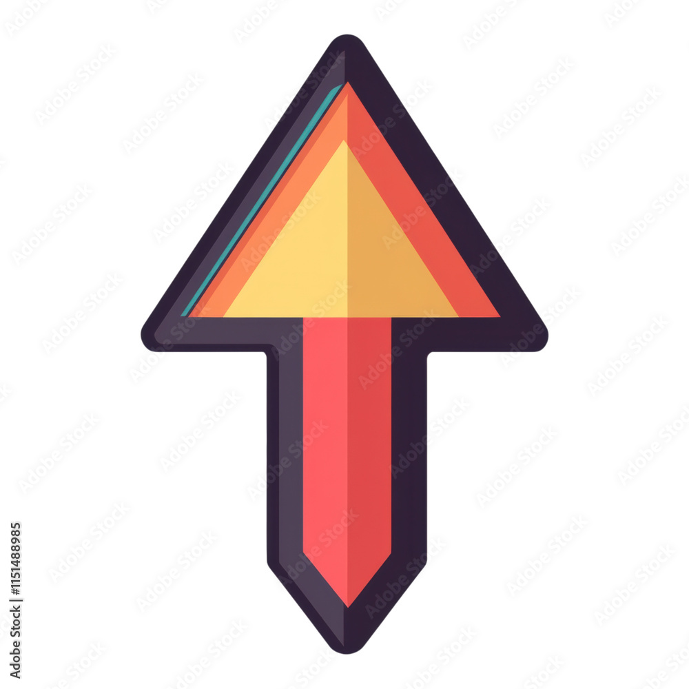Download Arrow Icon, sleek design, transparent background, ideal for ...