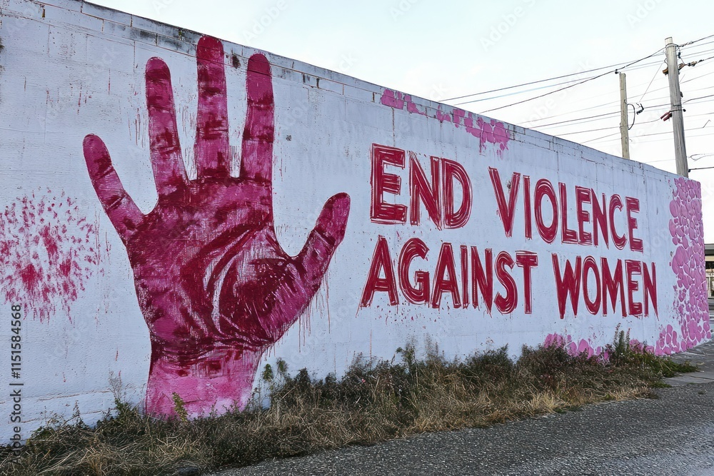 Powerful Mural Promoting Awareness and Activism Against Gender-Based ...