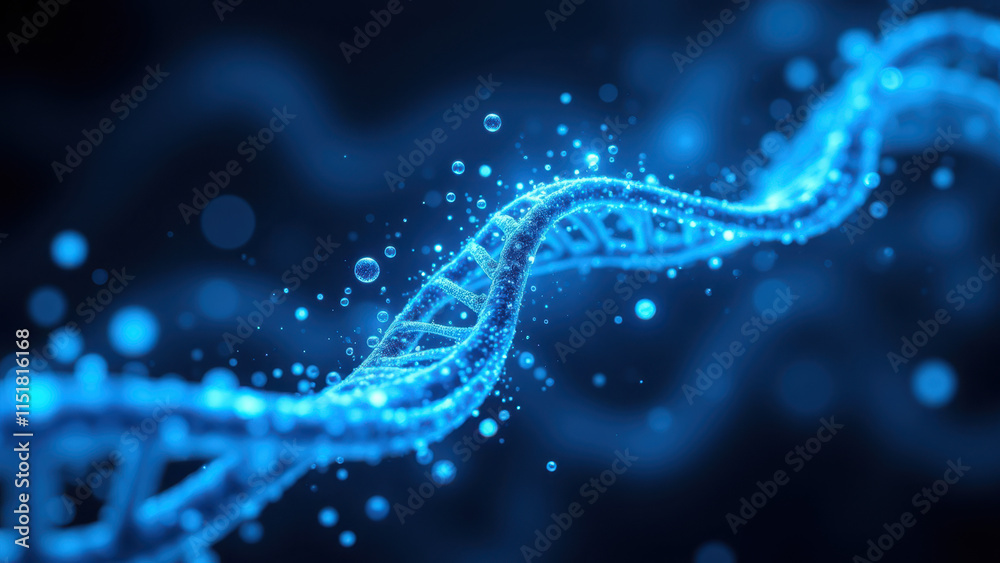 Stunning visual representation of Semaglutide with a close-up of its ...