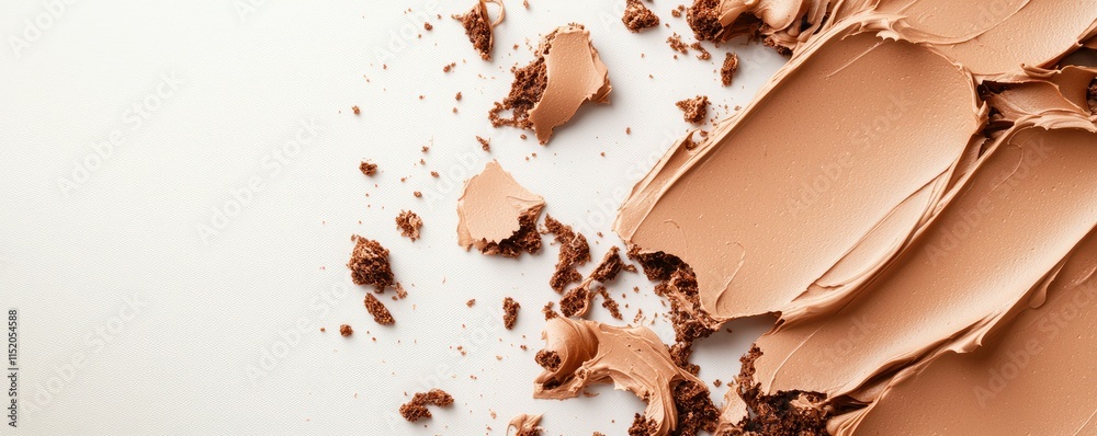 Artistic display of mocha mousse tones, featuring rich textures and ...