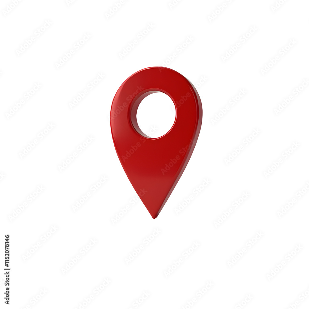 Red location pin on transparent background. Red pin point. map address ... Red location pin on transparent background. Red pin point. map address ...