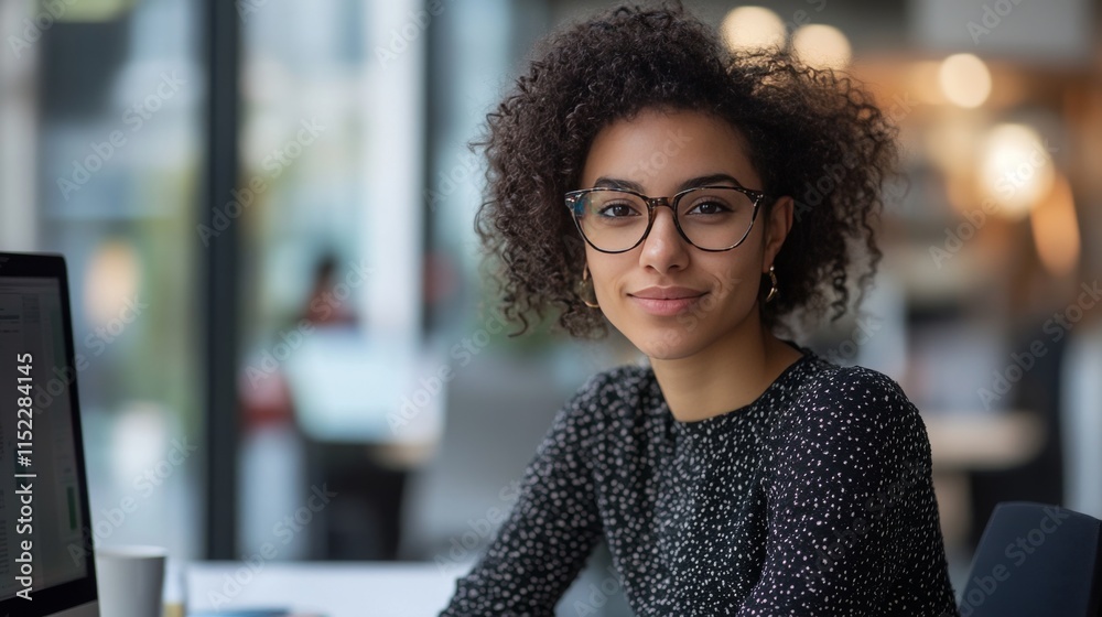 Over the shoulder shot of an IT professional in front of their iMac ...