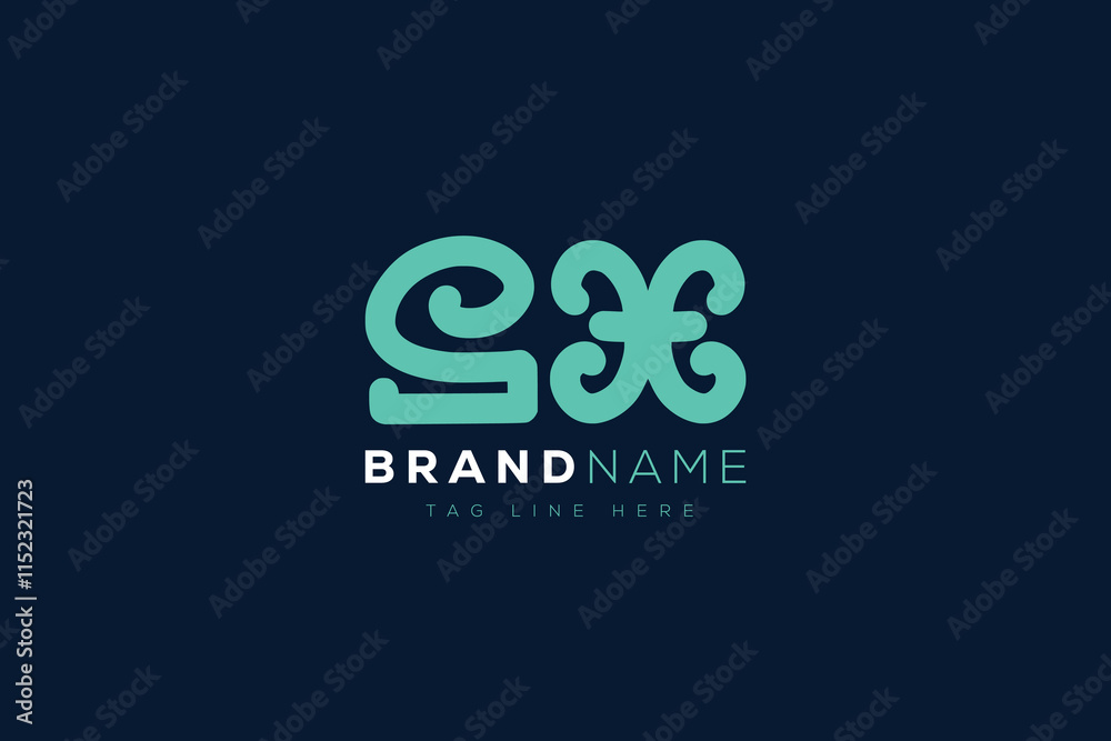 S and X logo design. SX abstract Letters Logo Monogram. This logo ...