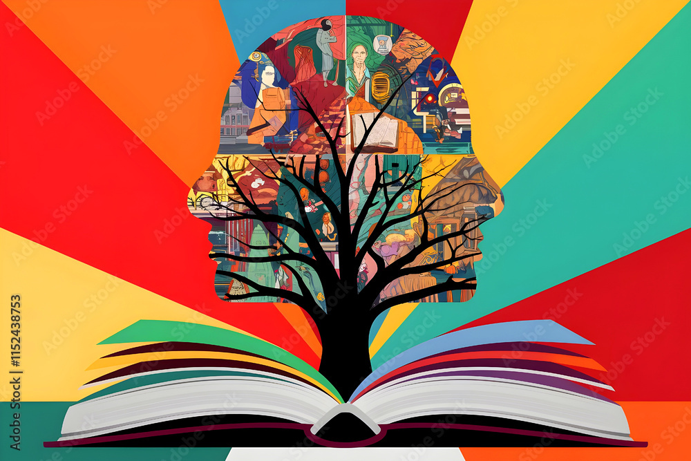 Books with symbols of trees and the human brain both promote positive ...