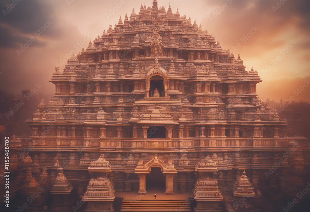 Shri Ram Mandir Temple in Ayodhya birth place Lord Rama 22nd January f ...