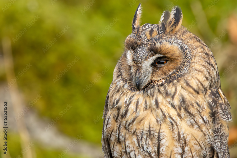 Long-eared Owl (Asio otus) - Found in Forests and Grasslands Across ...
