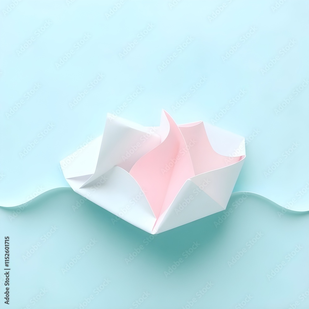 Thick foggy surroundings, hand-drawn sketch, vibrant sea, rough lines ...