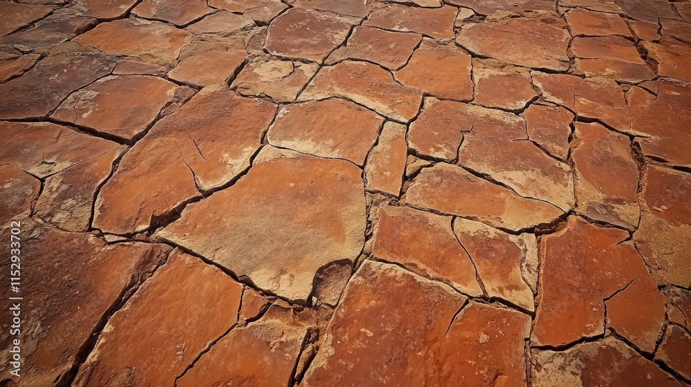 An expansive ancient red brick masonry surface, captured with extreme ...