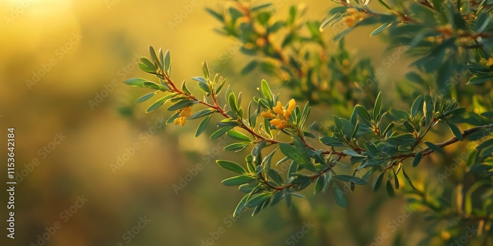 Kangaroo thorn, scientifically known as Acacia paradoxa, is a unique ...