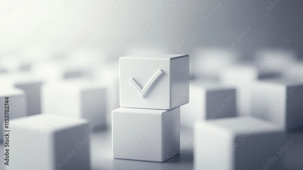 Checklist, questionnaire, to do list or business planning concept ...