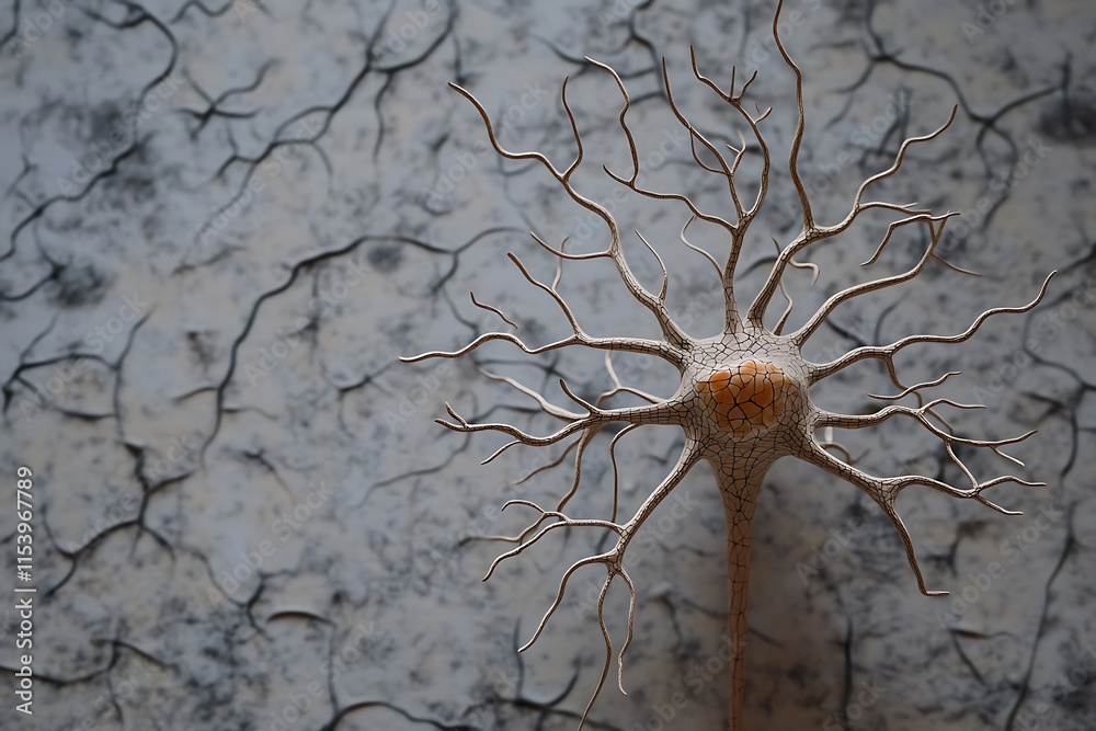 Detailed Neuron Structure: A Visual Guide Stock Illustration | Adobe Stock
