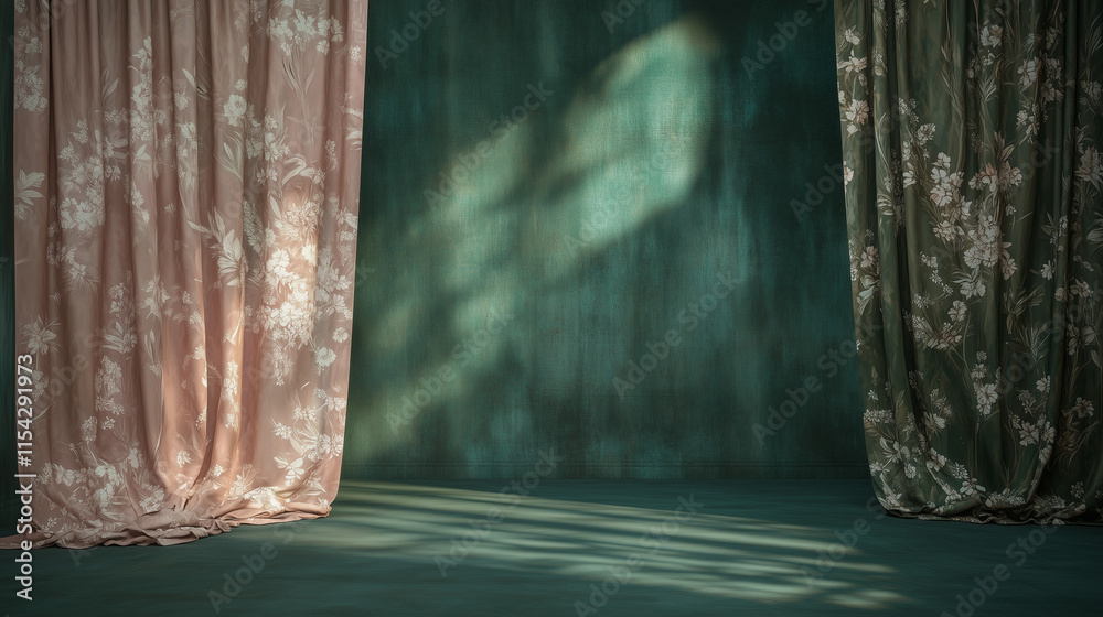 Photoshoot Backdrop Digital Backdrop | Fine Art Curtain Wall Textures ...