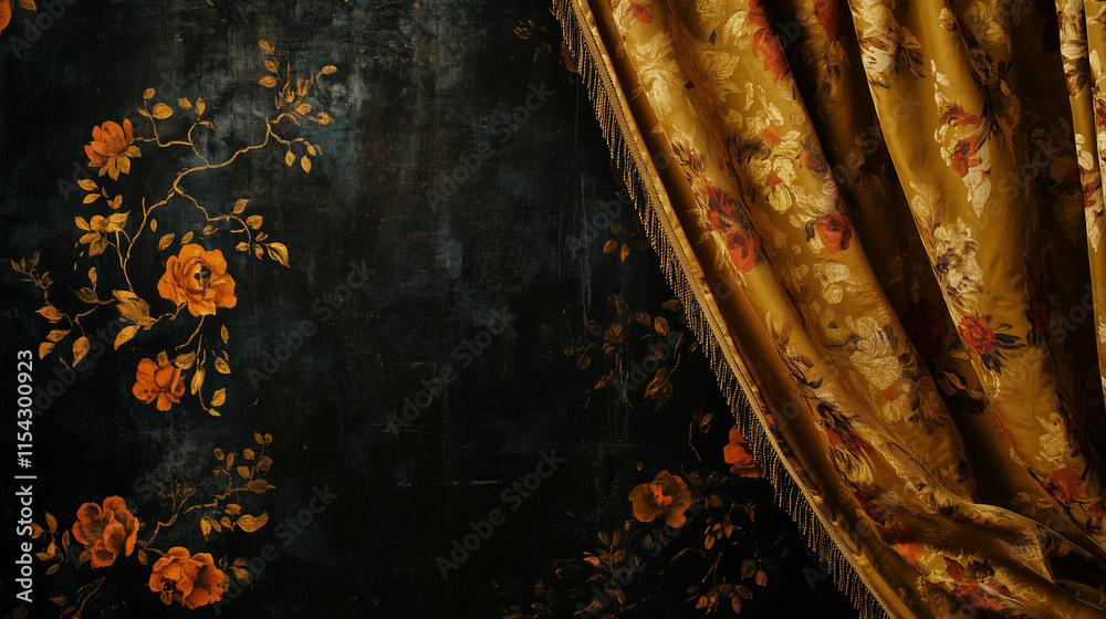 Photoshoot Backdrop Digital Backdrop | Fine Art Curtain Wall Textures ...