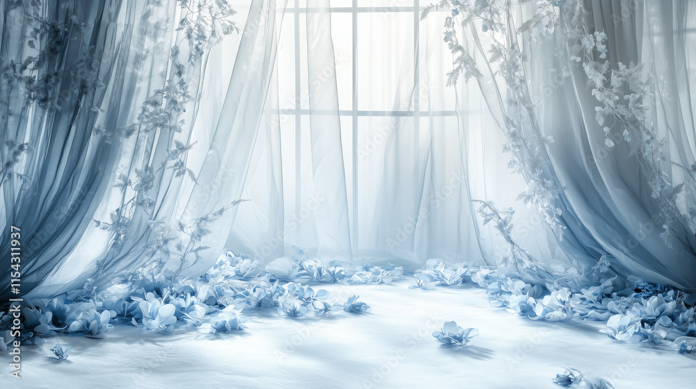 Photoshoot Backdrop Digital Backdrop | Fine Art Curtain Wall Textures ...