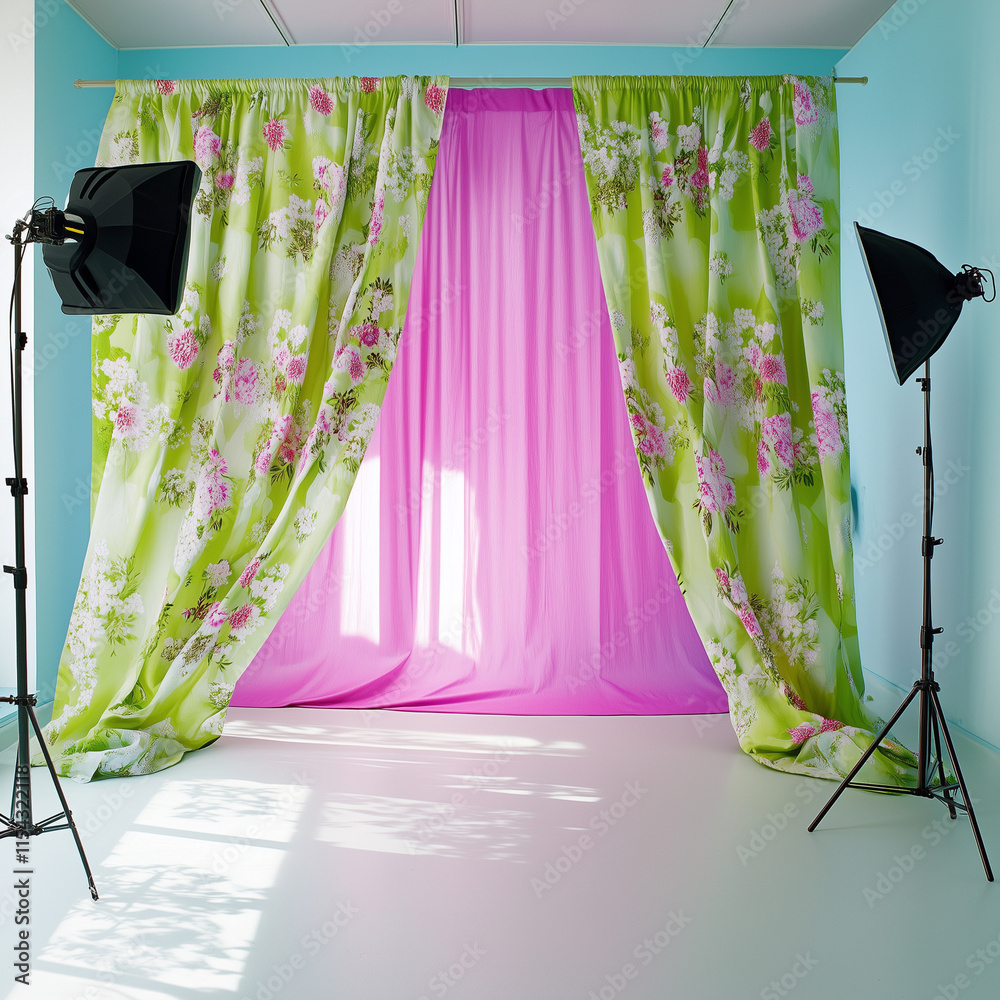 Photoshoot Backdrop Digital Backdrop | Fine Art Curtain Wall Textures ...