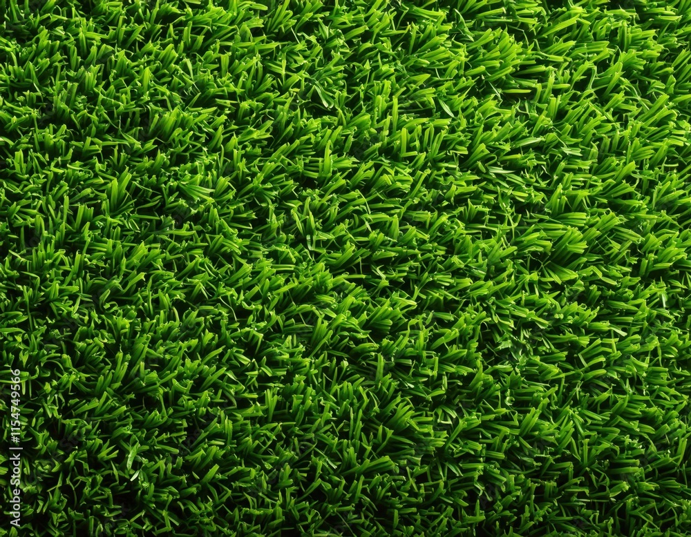 green grass artificial turf astroturf football soccer field lush lawn ...