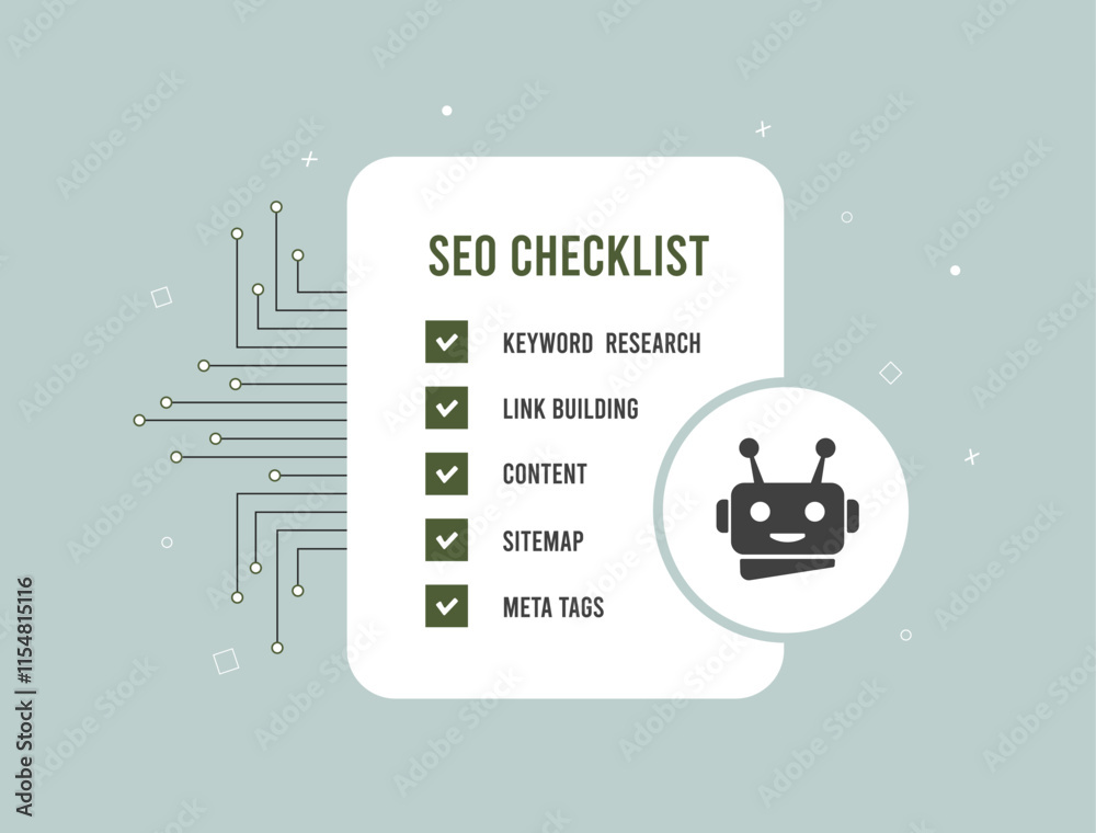 AI-powered SEO checklist with automated tools for website optimization ...