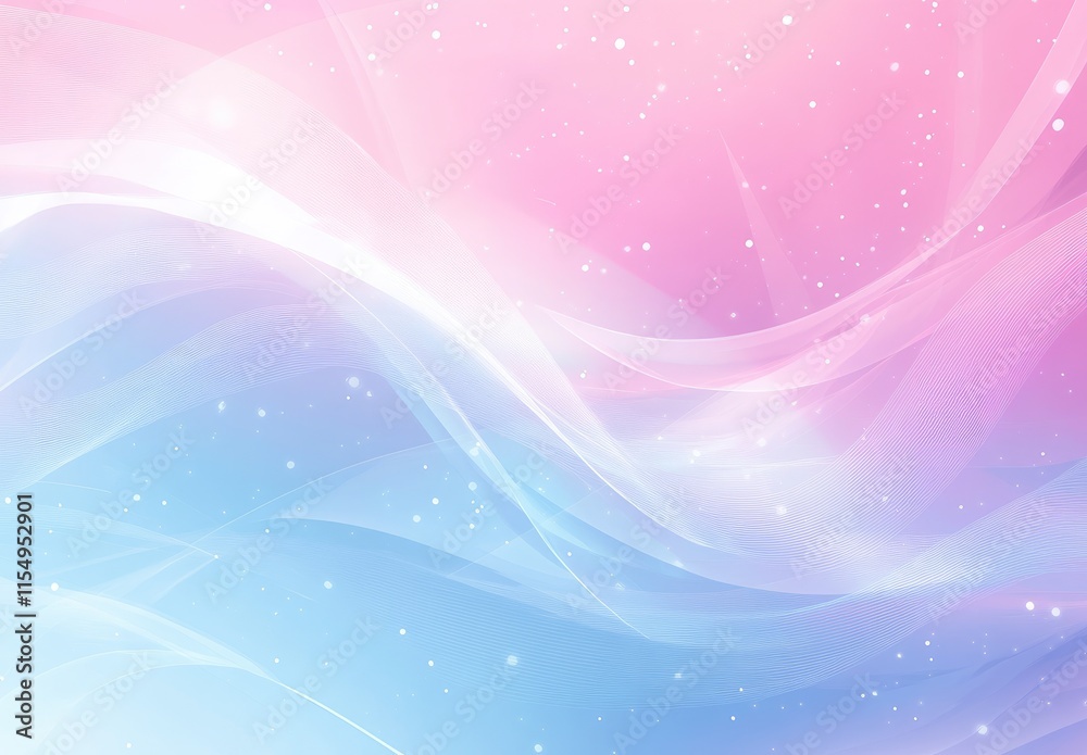 Japanese-inspired BG with light green, gold, cream border. Sky blue ...