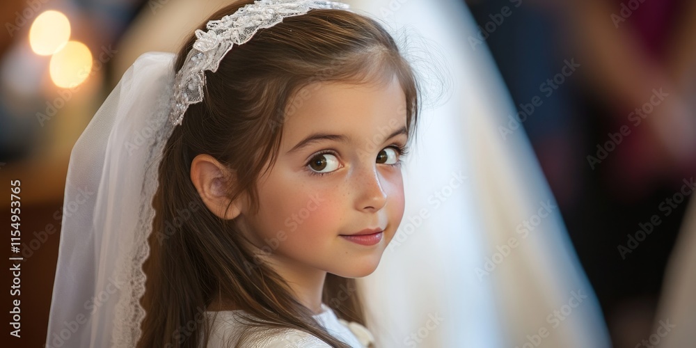 First communion reception featuring a holy ceremony, celebrating the ...