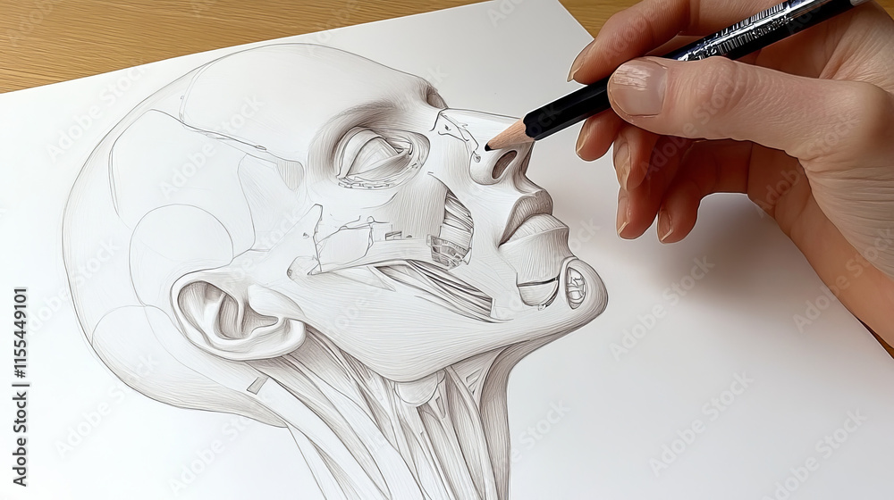 title: Mastering Facial Muscles: A Comprehensive Guide to Pencil ...