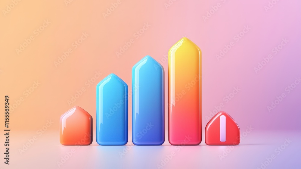 business plan 2025 and strategy concept. Colorful bar graph ... business plan 2025 and strategy concept. Colorful bar graph ...