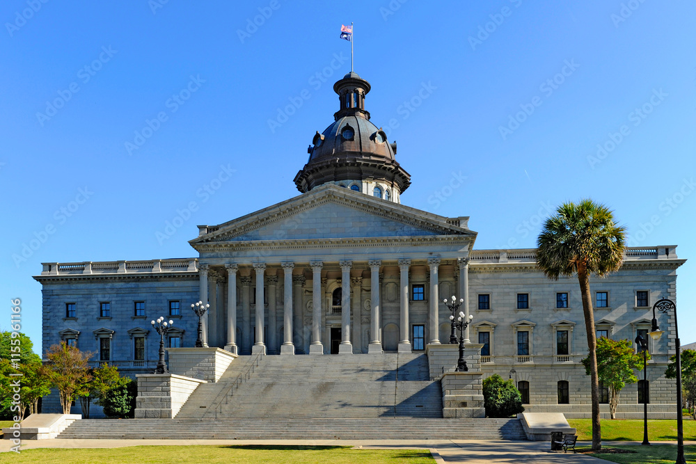 Columbia South Carolina Buildings Statues and Landmarks on the State ...