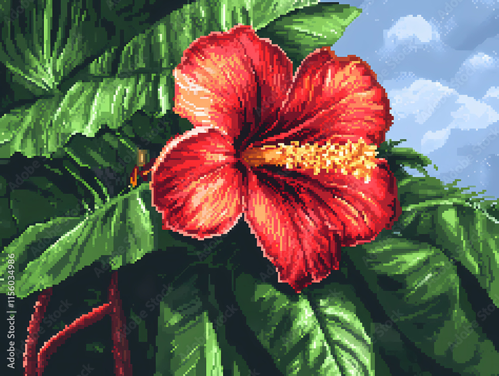 Flor de maga, Thespesia grandiflora, National Flower, Puerto Rico ...