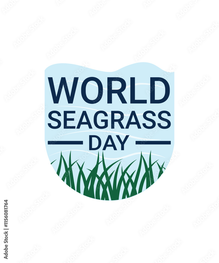 Vector illustration of World Seagrass Day concept Stock Vector | Adobe ...