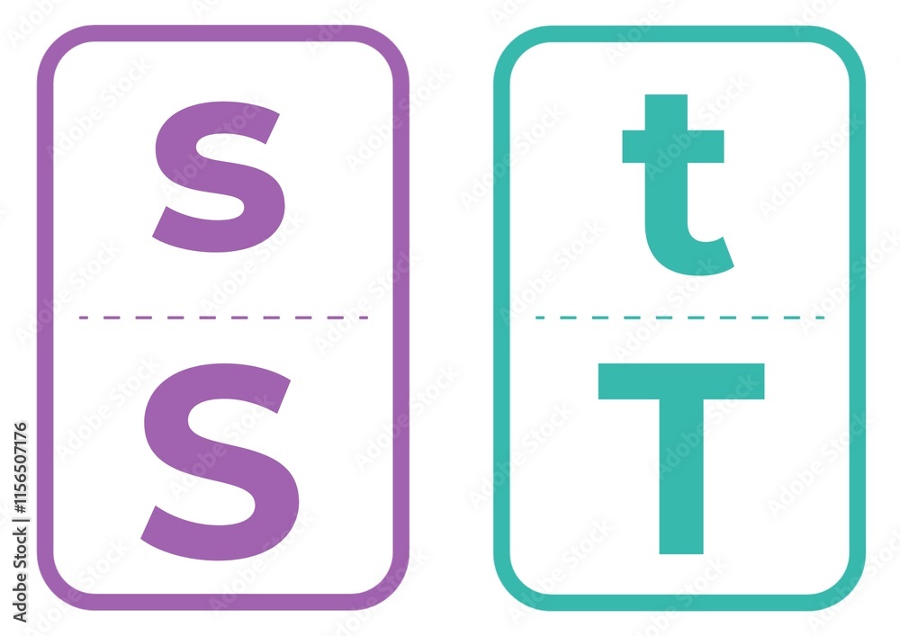 ABC Flash Cards. Educational Alphabet Cards for children. Alphabet ...