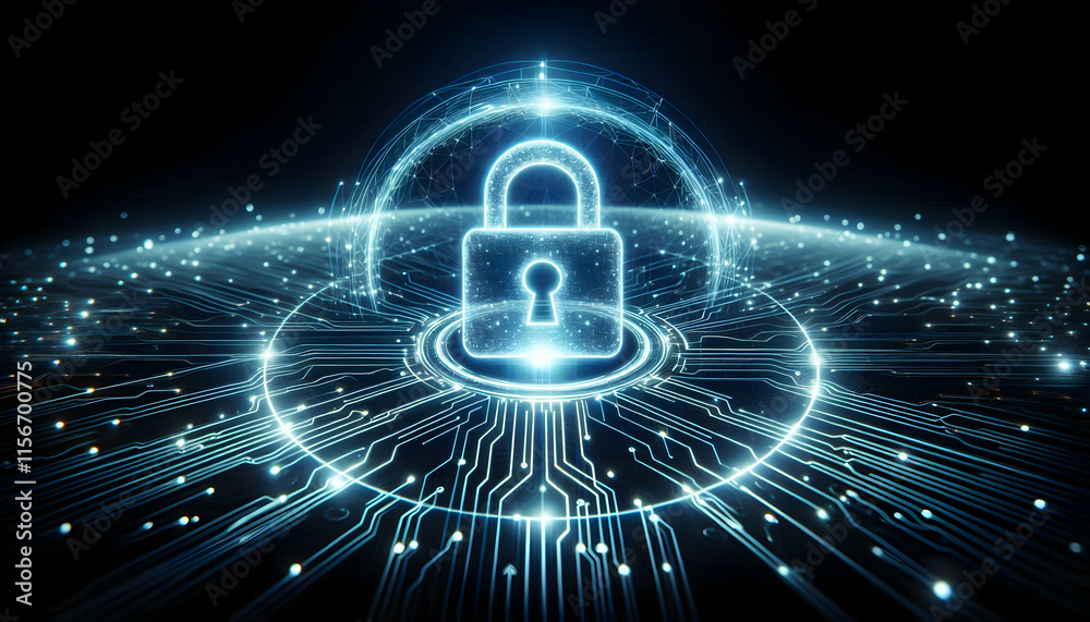 Hacker A glowing network core with tendrils of light spreading outward ...