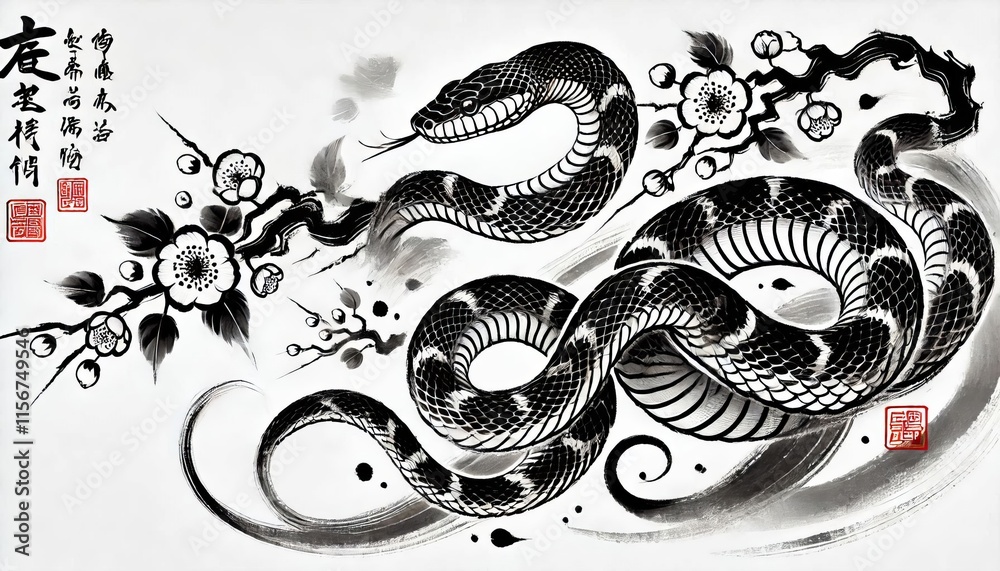 Chinese Zodiac Snake Sign - Year of the Snake - Cycle of Animals and ...