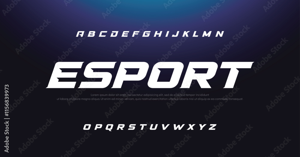 Sport Modern Italic Alphabet Font. Typography urban style fonts for ...