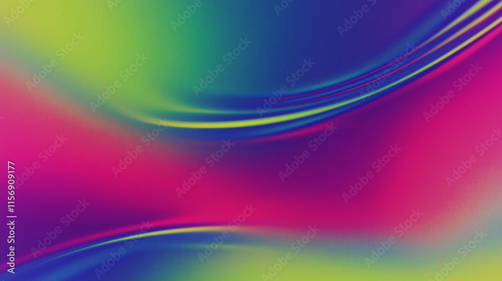 Thermal Vision Gradient Wallpaper: Interdimensional Retro-Futuristic ...