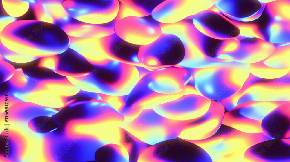 Thermal Vision Gradient Wallpaper: Interdimensional Retro-Futuristic ...