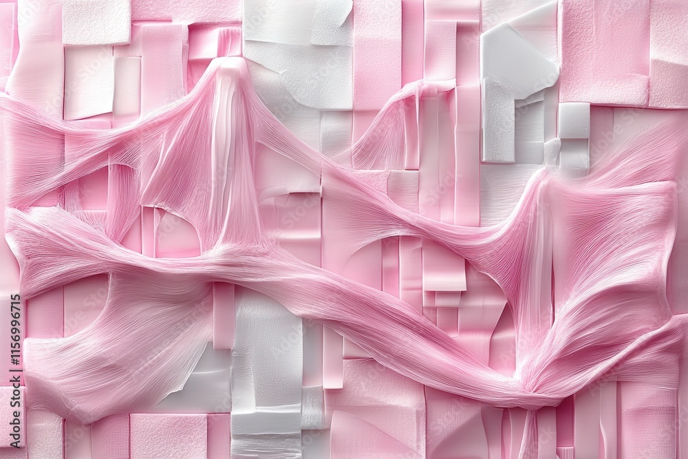 Muscle tissues feature interwoven fibers mimicking muscle structures ...